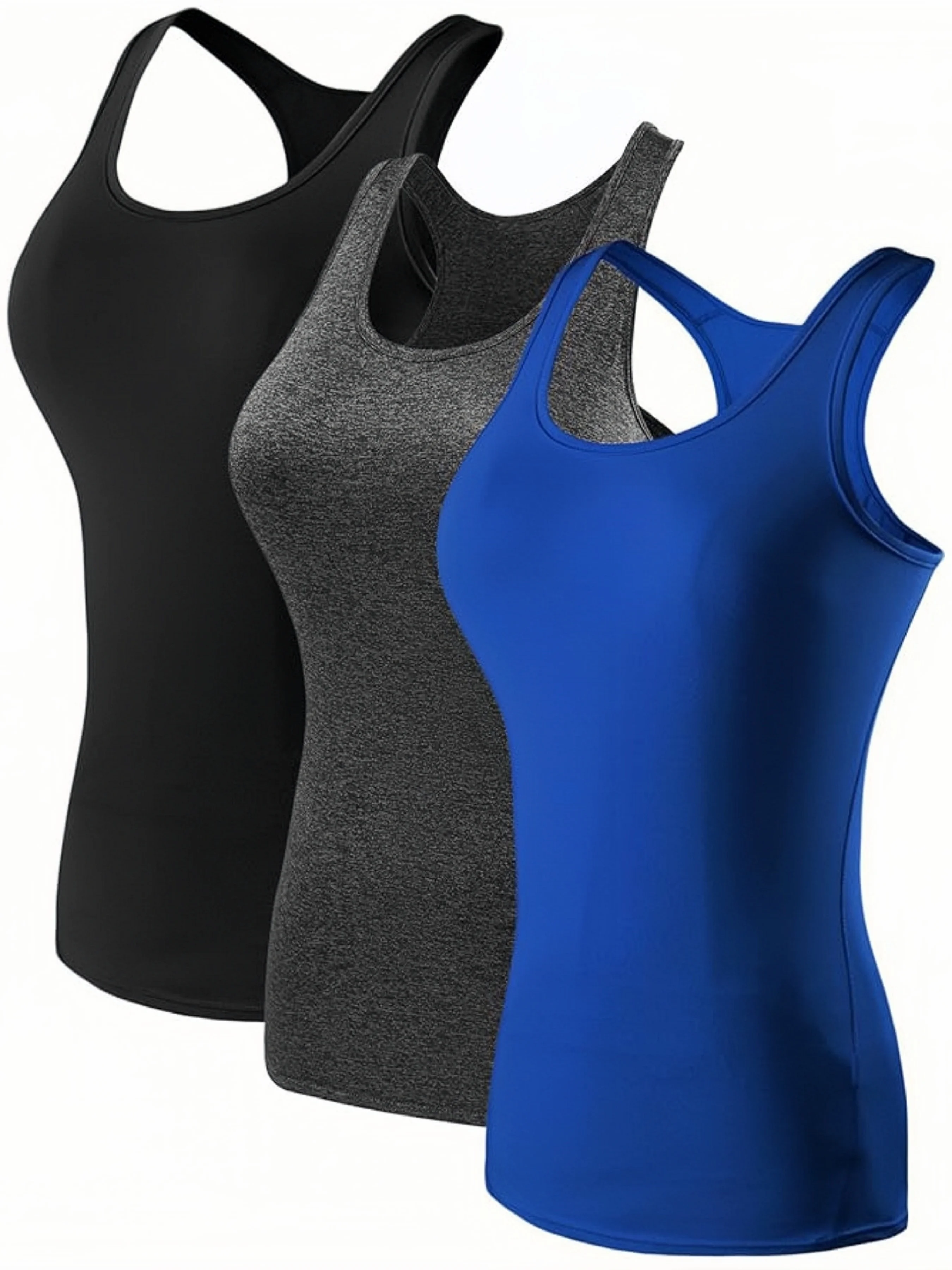 Solid color slim fit vest , summer multifunctional sleeveless basic ...