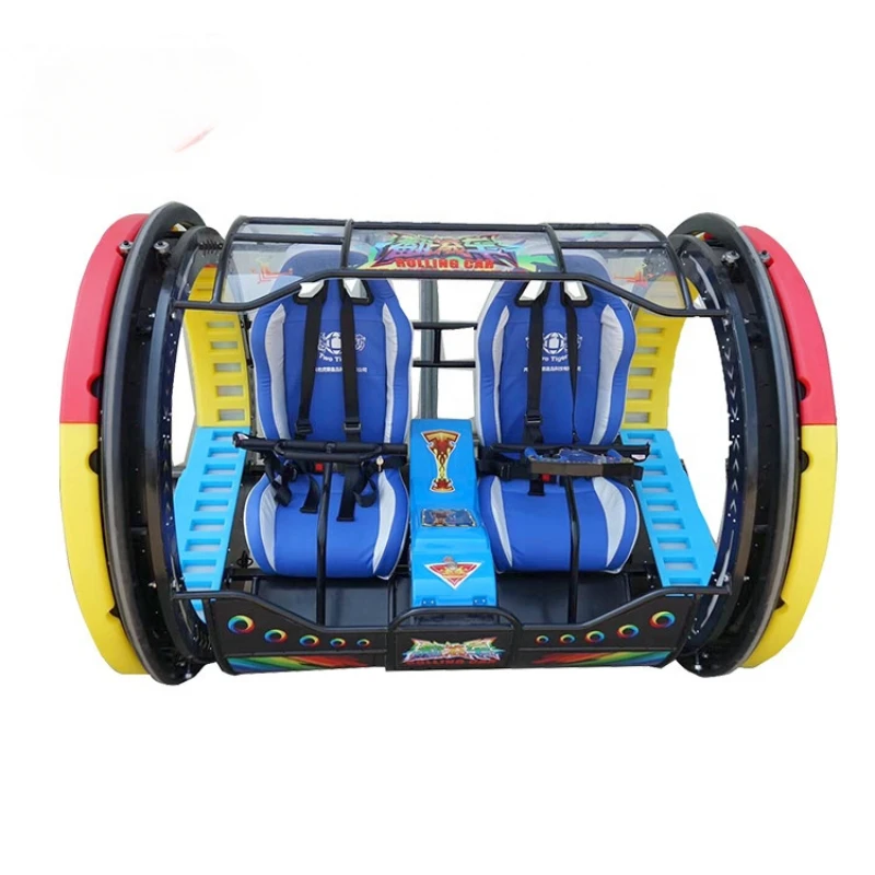 Amusement-Park-Rides-New-360-Degree-Electric-Leswing-Happy-Car-Double ...
