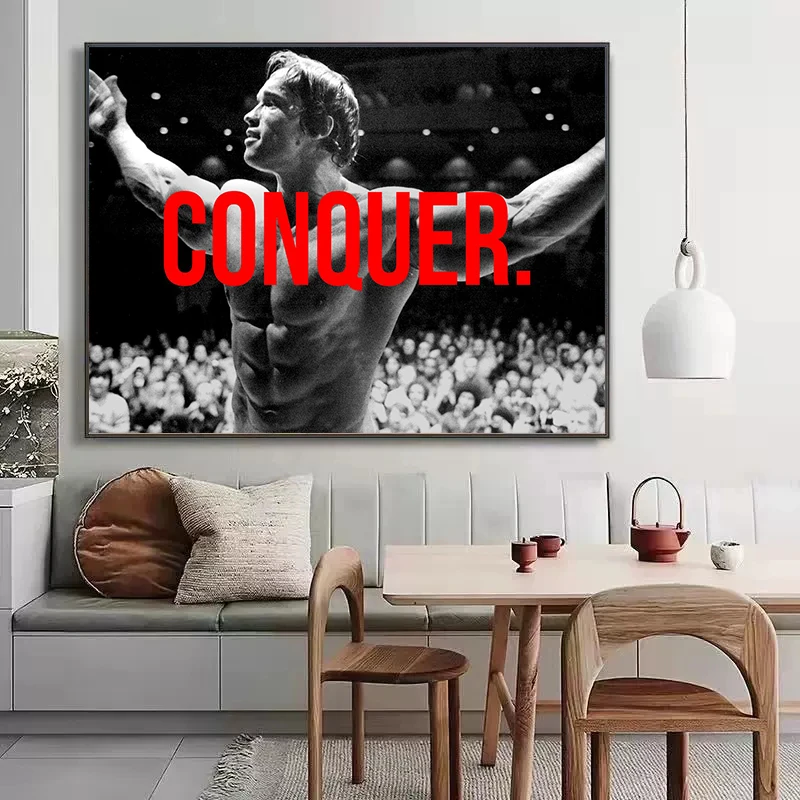 Arnold Schwarzenegger Conquer Iphone Wallpaper