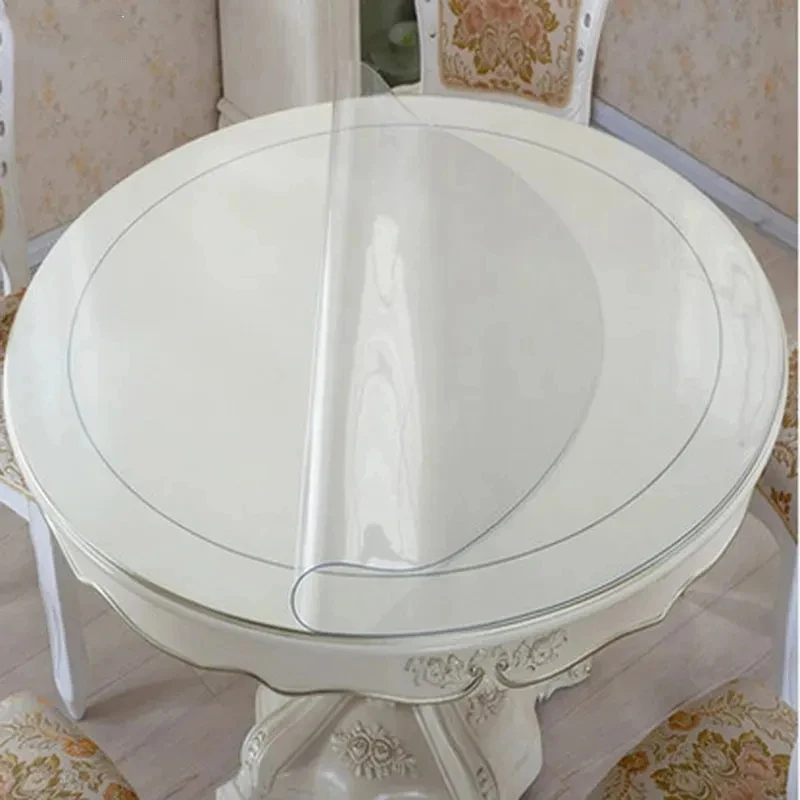PVC-Round-Transparent-Table-Cloth-Waterproof-Oilprpoof-Soft-Glass ...