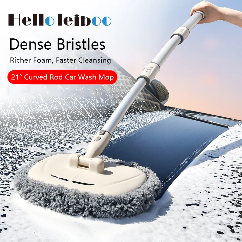 Car-Washing-Brush-Mop-Long-Handle-Car-Cleaning-Mop-Ultra-Fine-Fiber ...