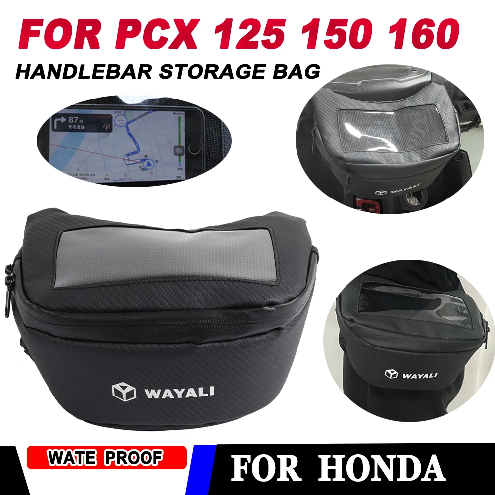Motorcycle-Front-Waterproof-Mobile-Phone-Navigation-Bag-Storage-Touch ...