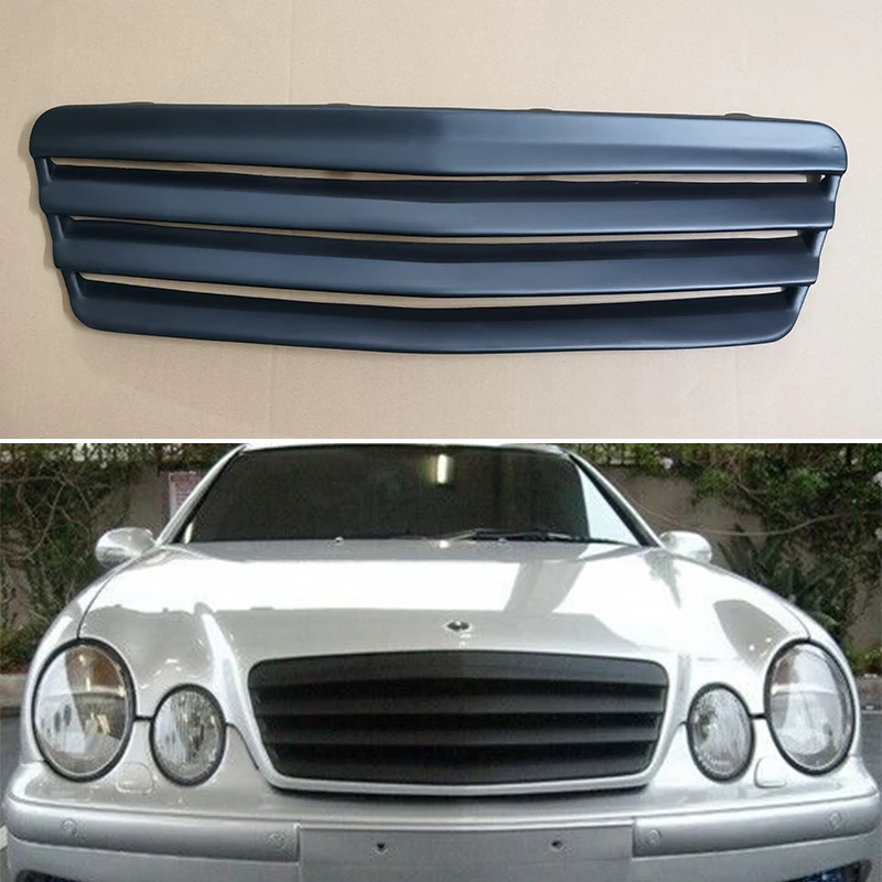 For-Mercedes-Benz-Clk-W208-1998-1999-2000-2001-2002-Year-Front-Bumper ...