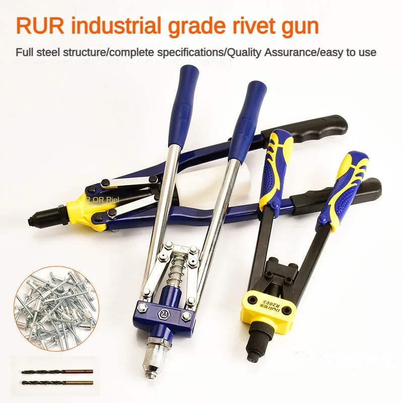 Industrial-Grade-Rivet-Gun-Manual-Pull-Rivet-Nut-Nail-Rivet-Gun-rebites ...