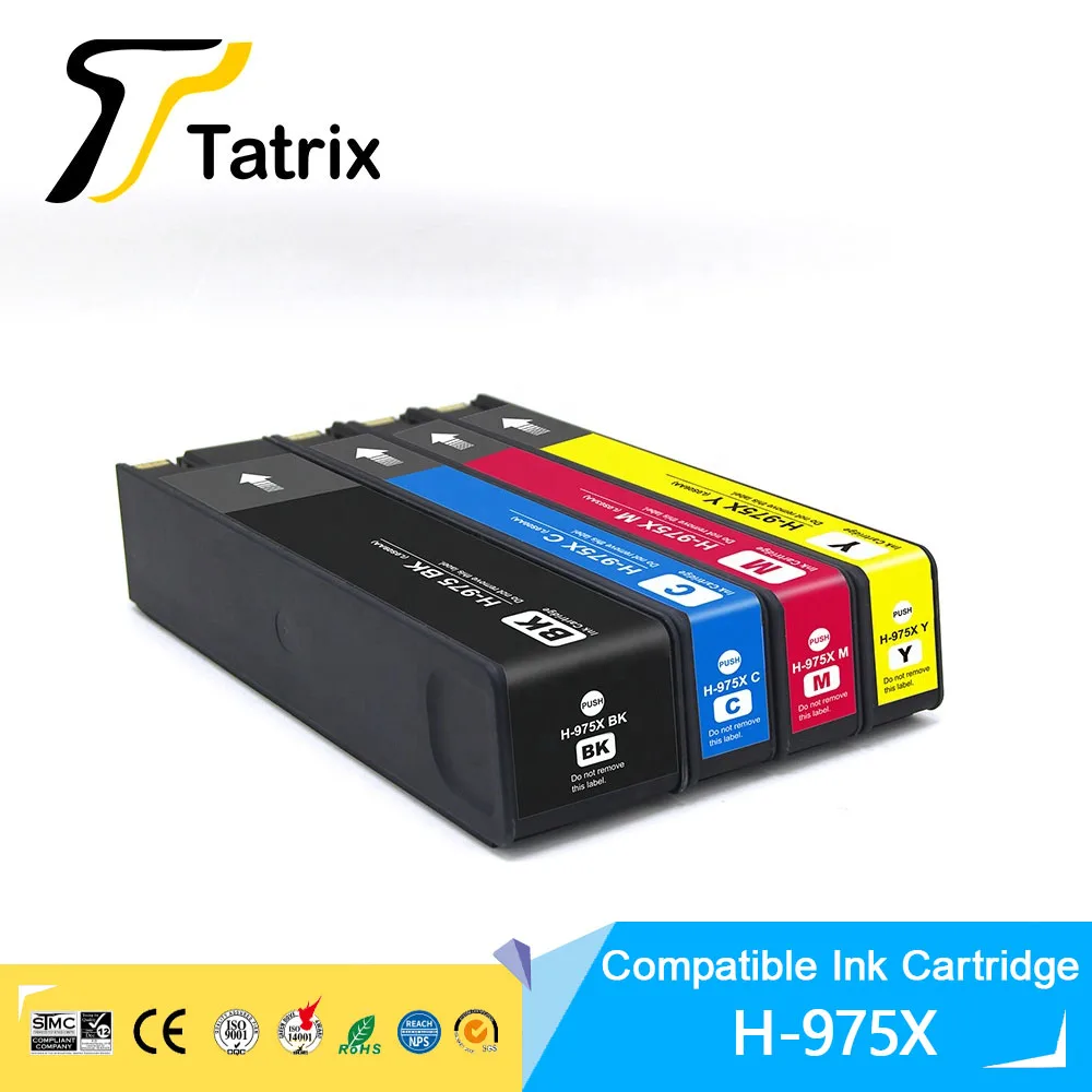 Tatrix 975 975X Premium Compatible Color Inkjet Ink Cartridge for ...