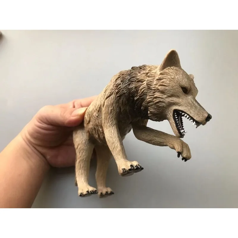 1/6 Scale Simulation Animal Wild Wolf Big Bad Wolf Model for 12-inch ...