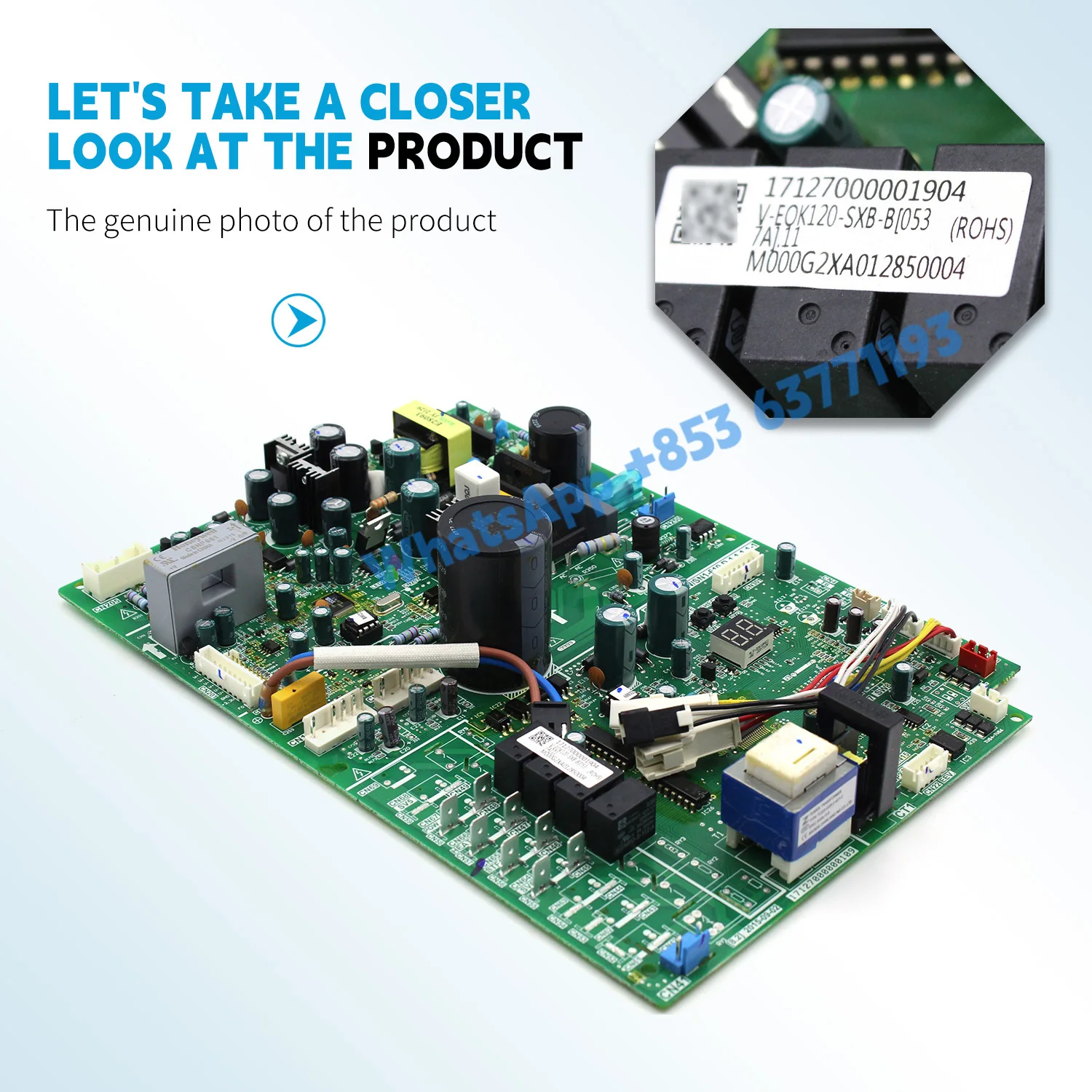 New Outdoor Main Control Board Assembly pcb 17127000001904 For Midea ...