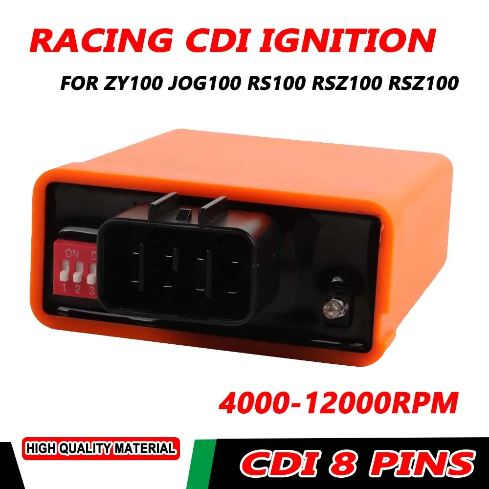8-PIN-CDI-Racing-Lgnition-Scooter-Moped-4000-12000RPM-for-Yamaha-ZY100 ...