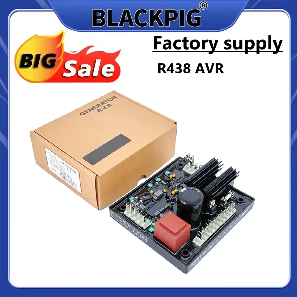 R438 AVR Automatic Voltage Regulator Alternator Stabilizer for Ler（New R438 AVR Stabilizer Leroy ...