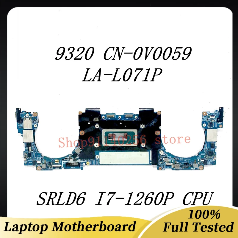 High-Quality-Mainboard-CN-0V0059-0V0059-V0059-For-DELL-9320-Laptop ...
