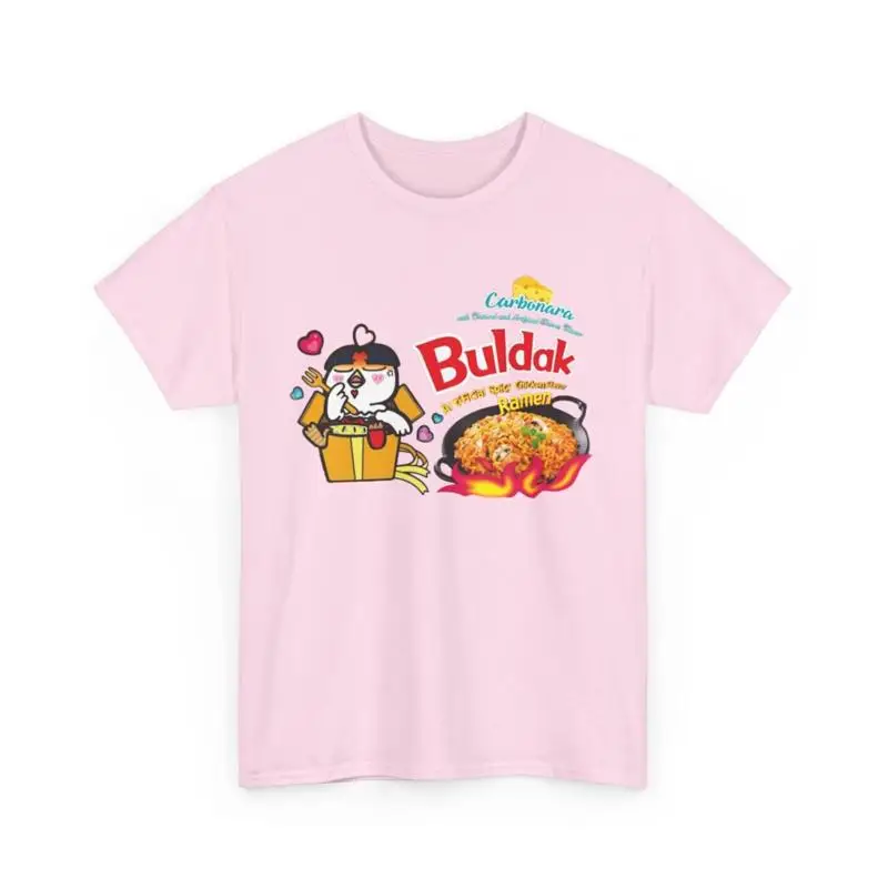 Buldak Ramen T shirt Spicy Carbonara Ramen Noodle Shirt Foodie Tee ...