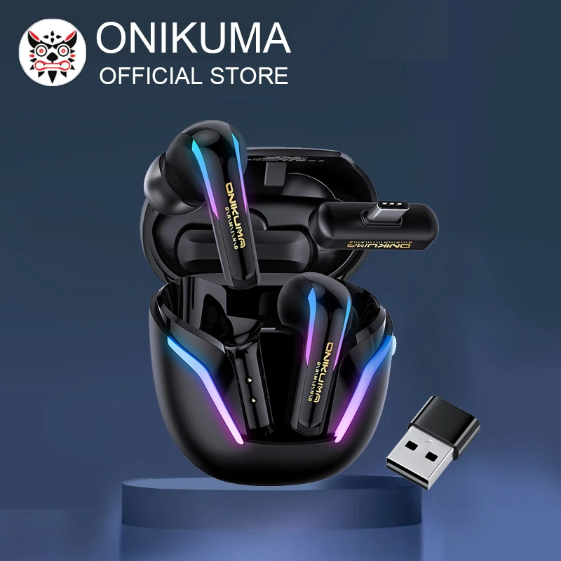 ONIKUMA-T27-Dual-Mode-sem-fio-Ear-Buds-Touch-Control-baixa-lat-ncia ...