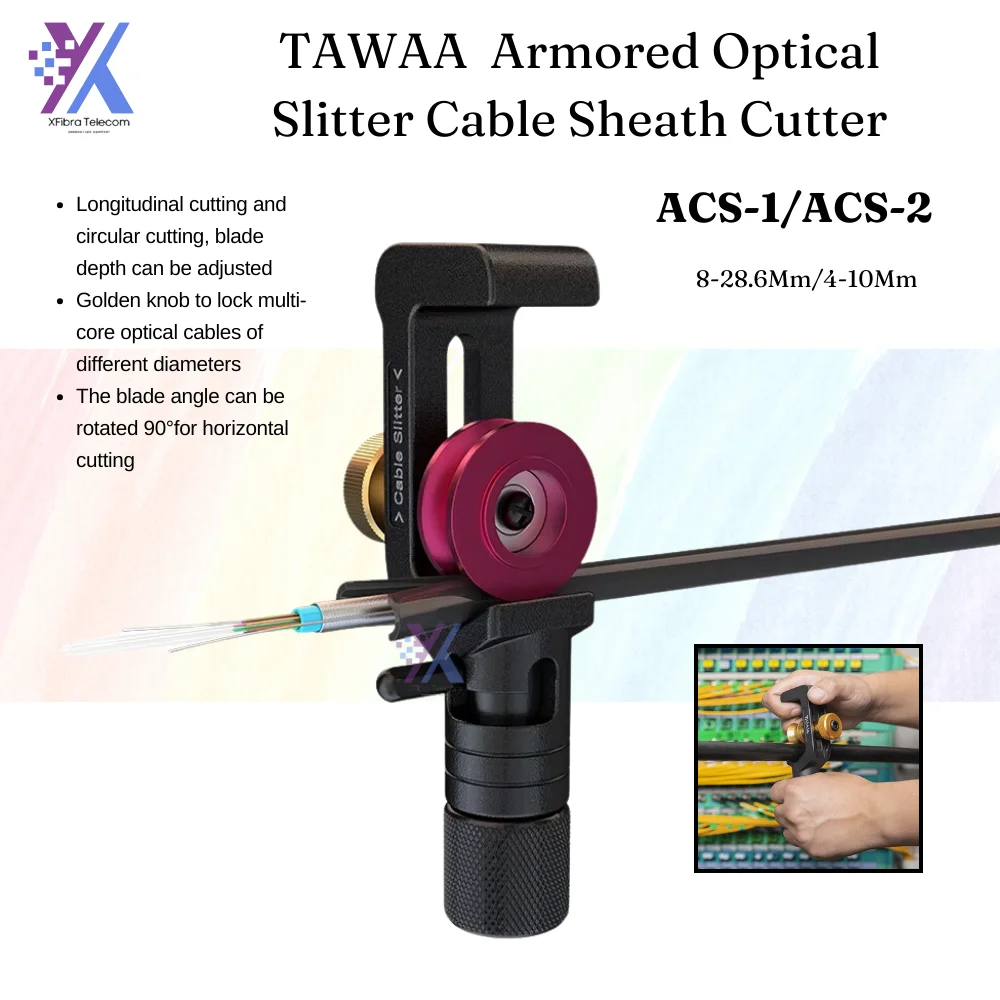 TAWAA Longitudinal Horizontal ACS-1 Armored 8-28.6Mm Cable Sheath ...