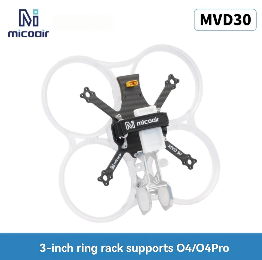 Micoair MVD30 3 Inch FPV Drone Frame DIJ O4 O3 Air Unit Compatible ...