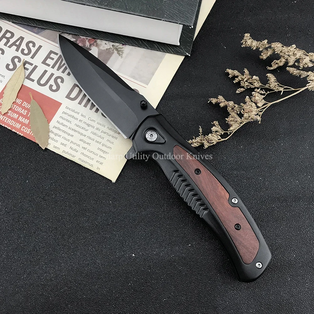 Tactical-Stainless-Steel-Flipper-Assisted-EDC-Hunting-Folding-Knife-420 ...