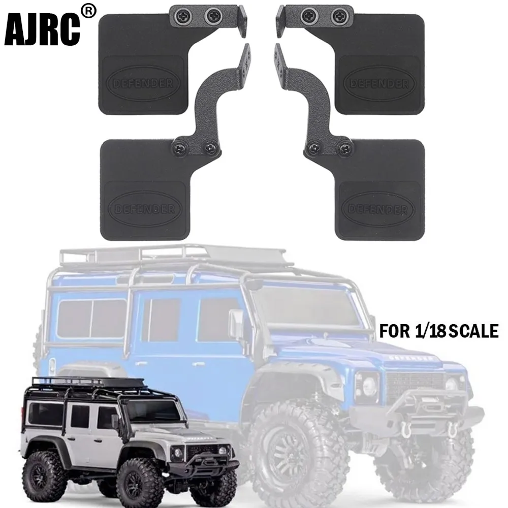 Mudflaps-Rubber-Mudguard-Fender-Metal-Bracket-Rc-Crawler-Car-Parts ...