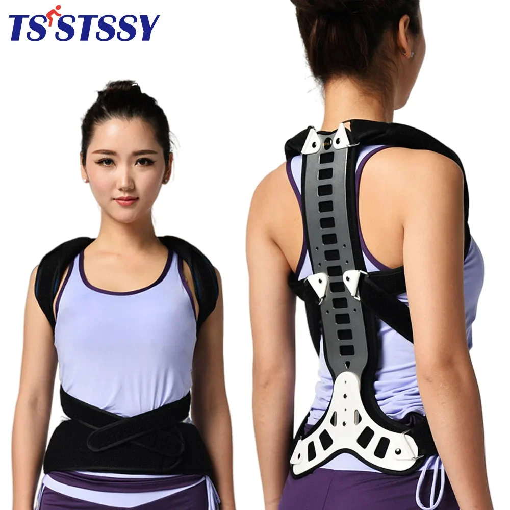 Posture-Corrector-Back-Shoulder-Brace-Waist-Lumbar-Support-Belt ...