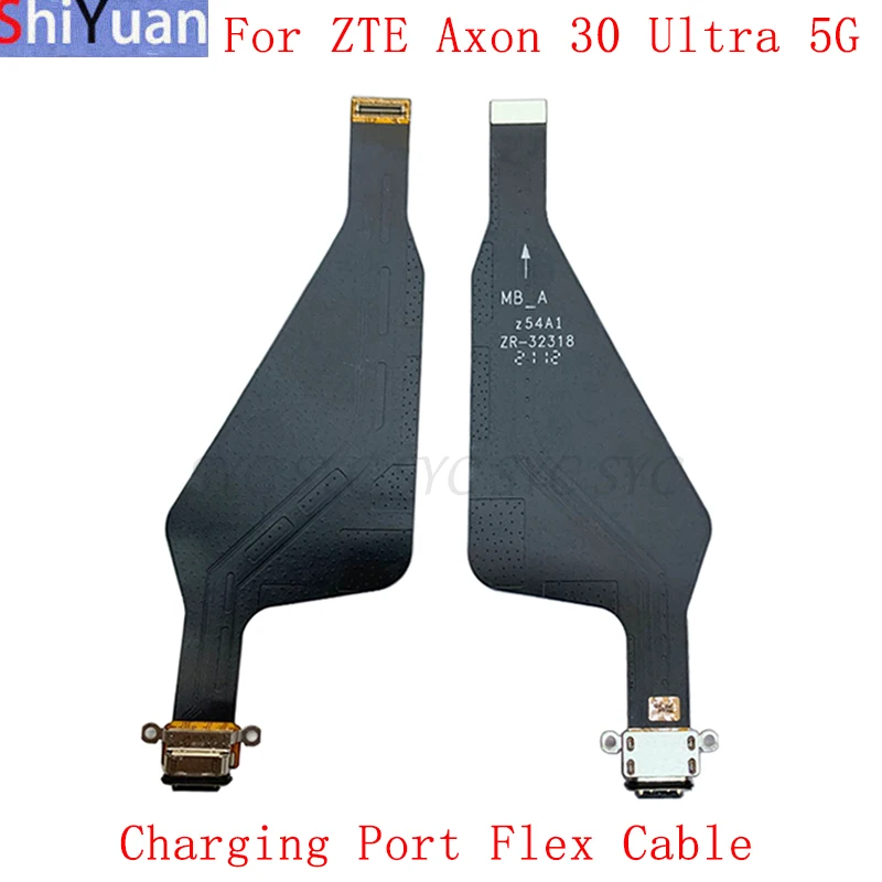 USB-Charging-Port-Connector-Board-Flex-Cable-For-ZTE-Axon-30-Ultra-5G ...