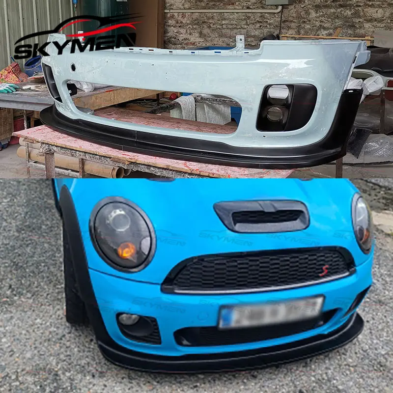 Carbon Front Lip For Mini JCW R56 R57 R58 R59 Pre-facelifted Glass ...