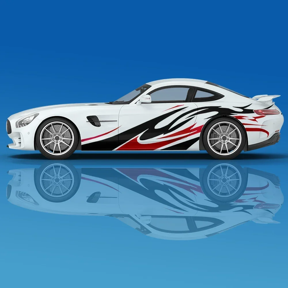 flame-Sport-Car-Wrap-Livery-Design-Car-decal-side-graphic-vinyl-decal ...