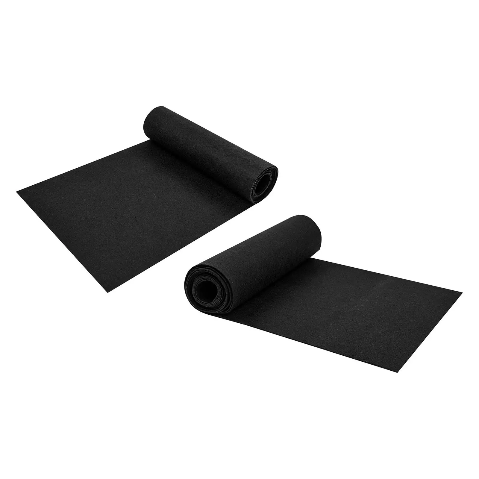 Felt Fabric Planter Liner Roll Easy to Cut Black Foldable Window Box ...