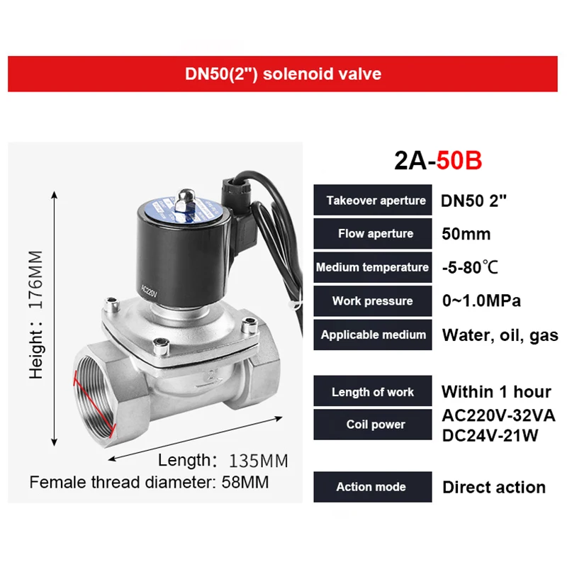 2-Stainless-Steel-Underwater-Solenoid-Valve-Normally-Closed-DN50-Electric-Control-Water-Valve ...