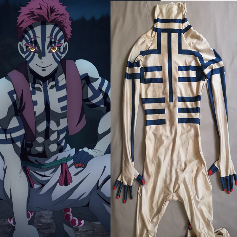 Akaza Zentai Bodysuit Superhero Cosplay Halloween Custom Costumes ...