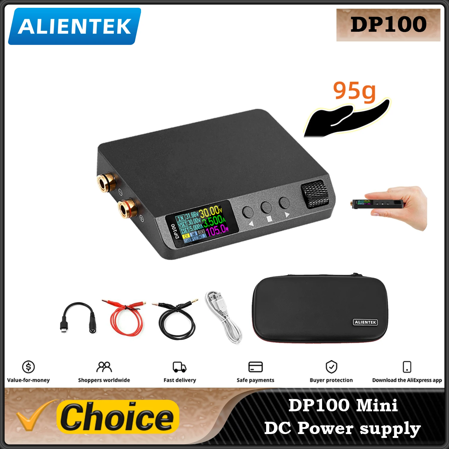 DP100-Mini-Digital-Power-Supply-30V5A-DC-Adjustable-Laboratory ...