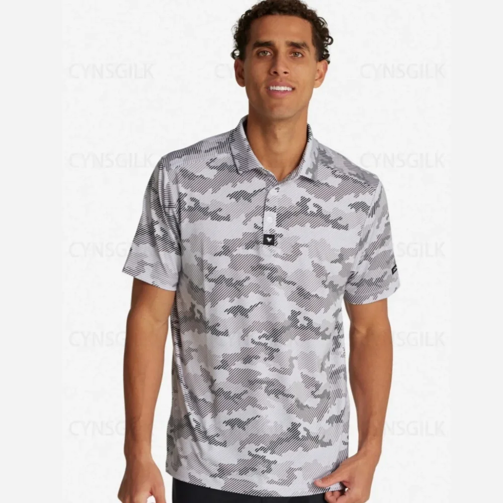 Men-s-High-end-Short-Sleeves-Sports-Shirts-Short-SleGolf-wear-men-golf ...
