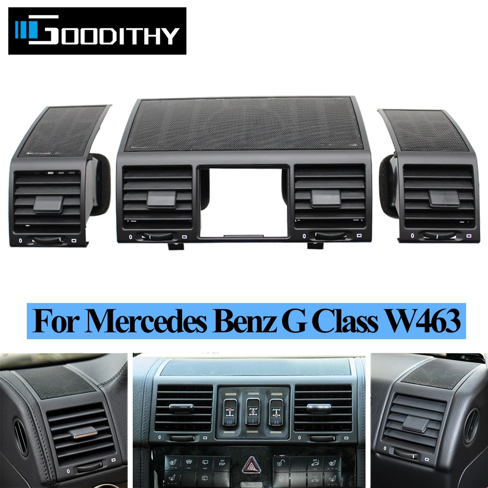 LHD RHD 左右ミドル AC ベントグリル空調出口アセンブリメルセデスベンツ G クラス W463 4636807408 ...