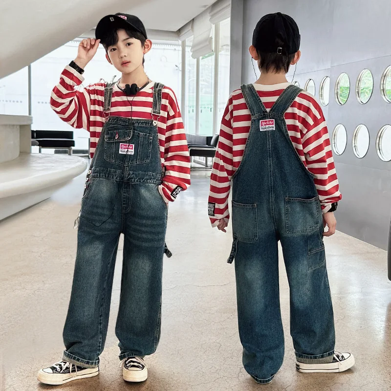 Spring-Autumn-Kids-Boys-Jeans-Overalls-for-Teens-Denim-Rompers-Child ...