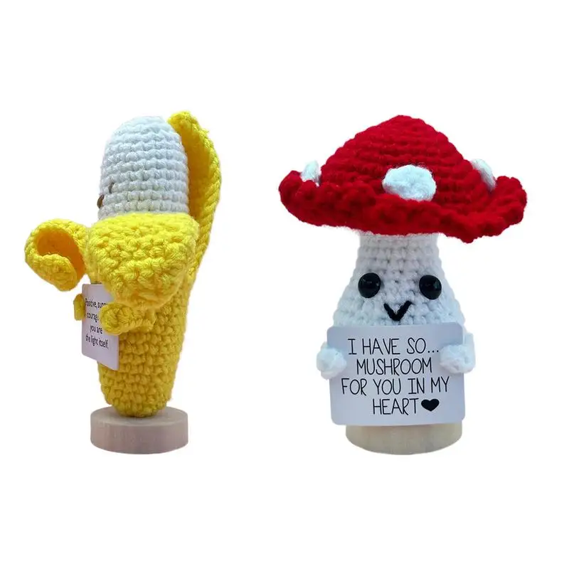 Emotional-Support-Funny-Plush-Positive-Mushroom-Mushroom-Plushie ...