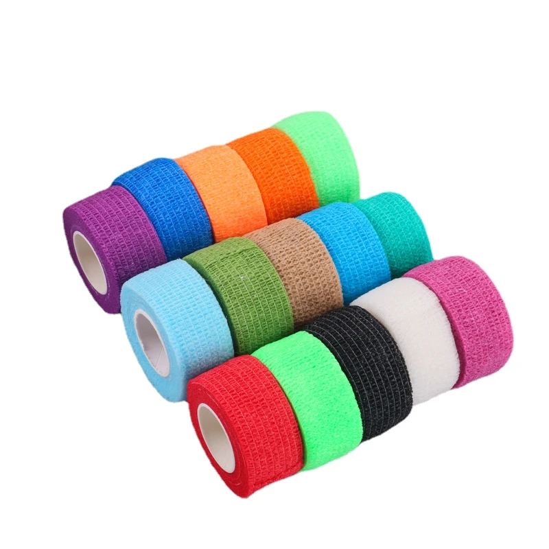 1 Roll Disposable Self Adhesive Elastic Bandage Medical Sports Wound ...