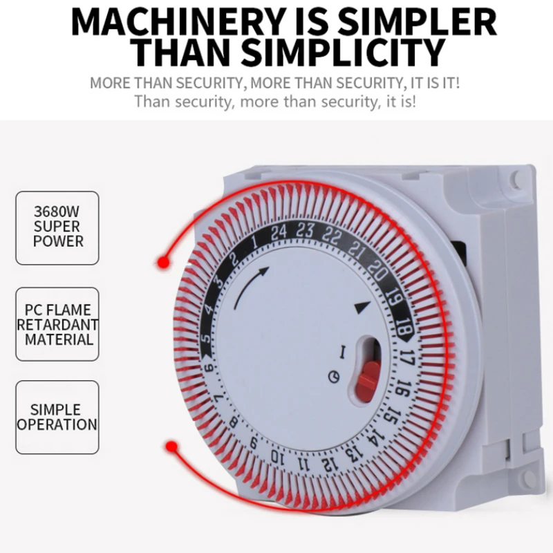 Uniteelec-Mechanical-Countdown-Timer-Switch-Silent-Board-Household ...