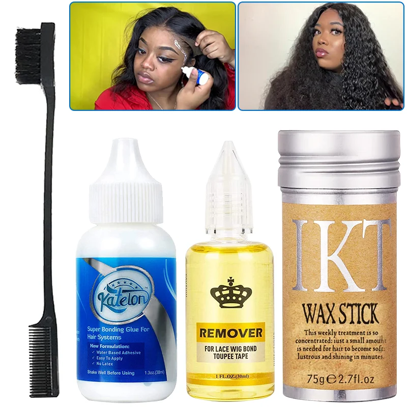 Lace Glue Waterproof Invisible | Waterproof Lace Front Glue | Stick ...