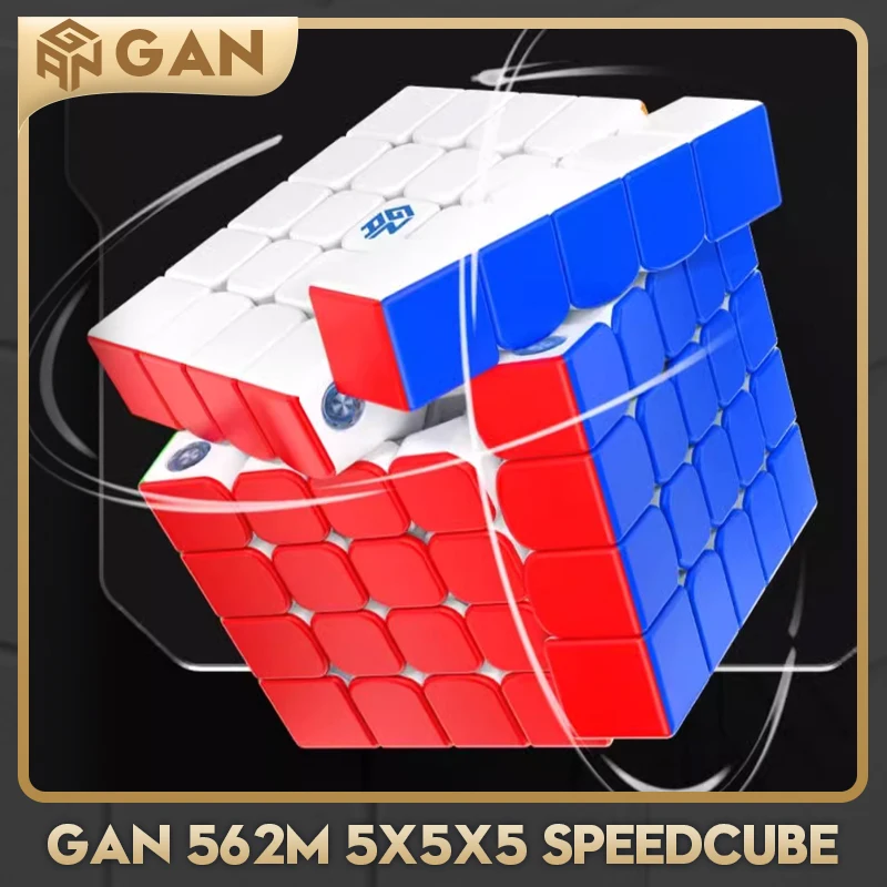 GAN-562-M-5X5-Magnetic-Magic-Speed-Cubo-Magico-Puzzle-Cube-Stickerless ...