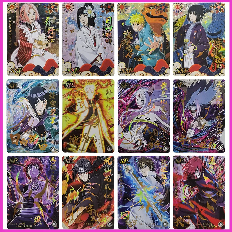 Anime-NARUTO-Rare-SSP-SP-Refraction-Foil-Haruno-Sakura-Hyuga-Hinata ...