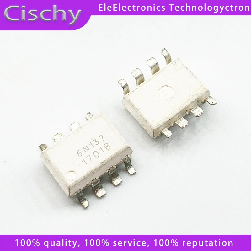 10PCS 6N137 EL6N137 DIP8 DIP DIP 8 6N139 EL6N139 HCPL 6N139 HCPL 6N137 SMD 8 SOP 8|Circuitos ...