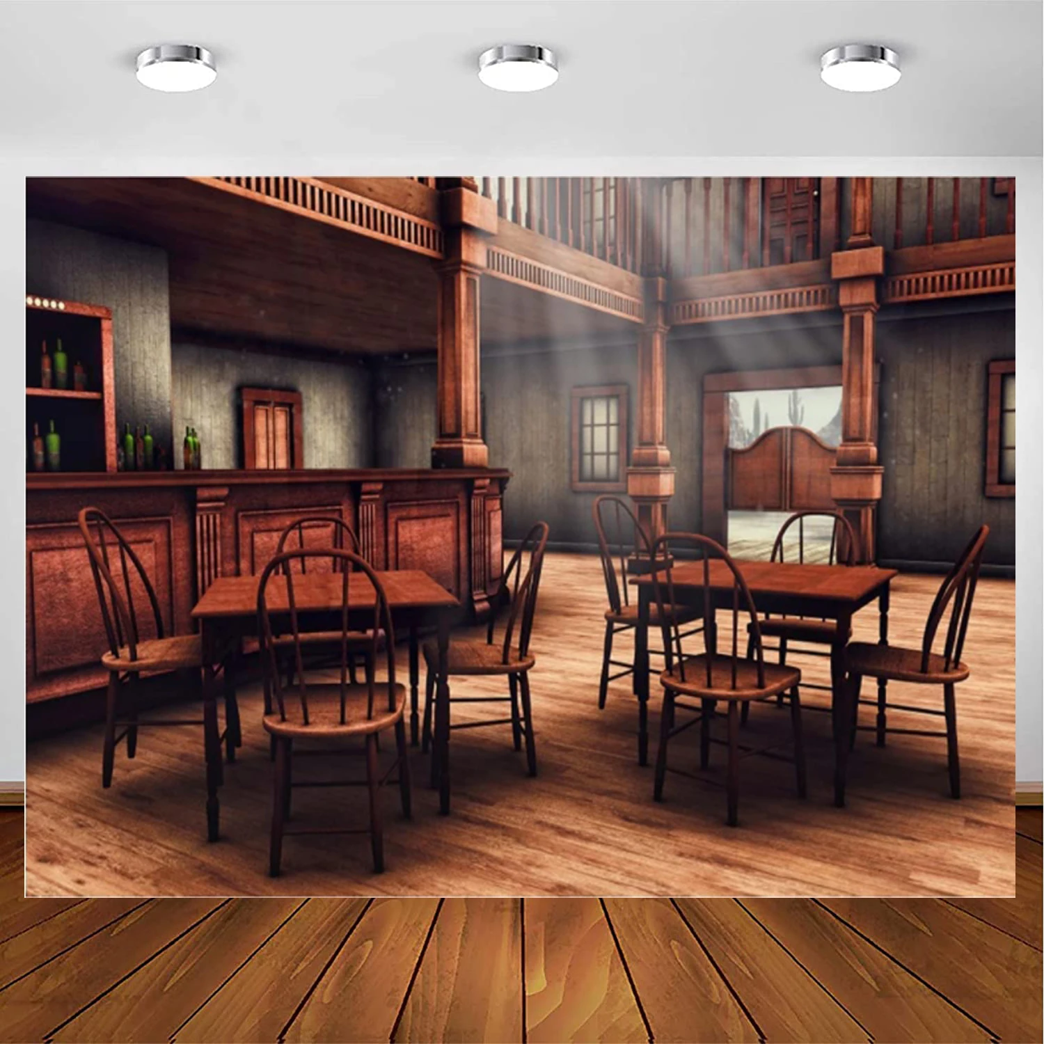 Western Saloon Background