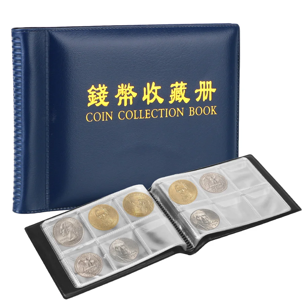 Libro-de-colecci-n-de-monedas-bolsa-de-almacenamiento-de-monedas ...