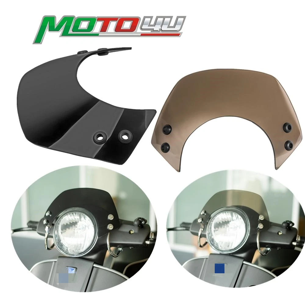 Windscreen Windshield Scooter Wind Deflector Motorcycle Accessories Low ...