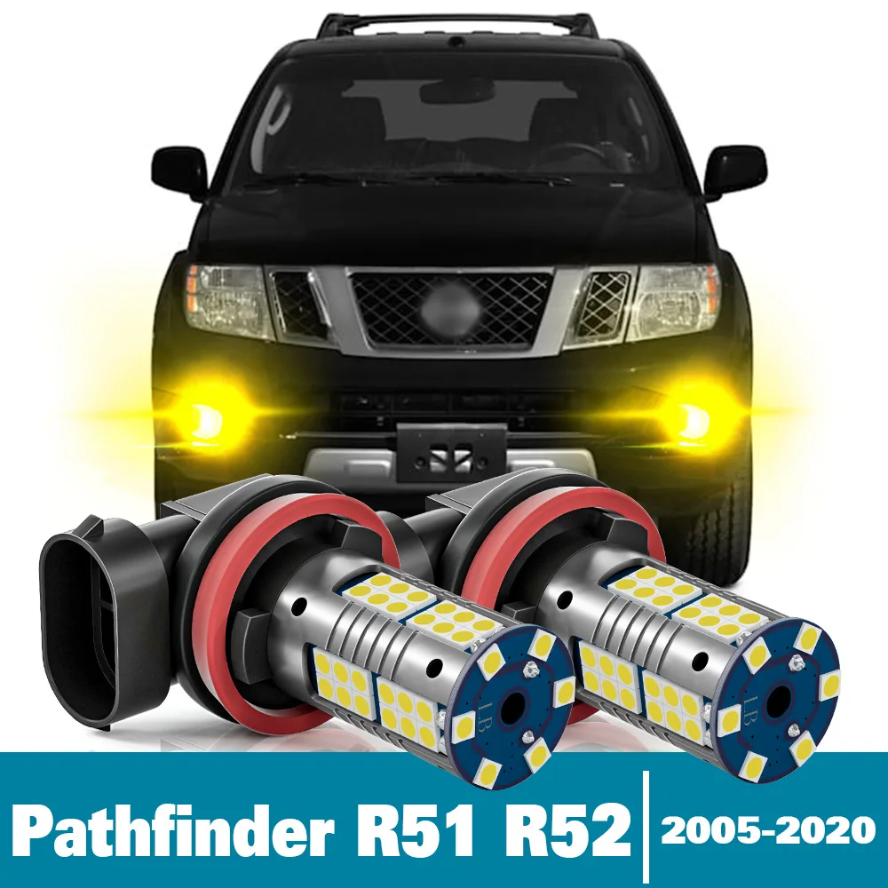 Luz LED antiniebla para coche, accesorio para Nissan Pathfinder 3 4 R51 R52 2005 2020 2010 2011 ...