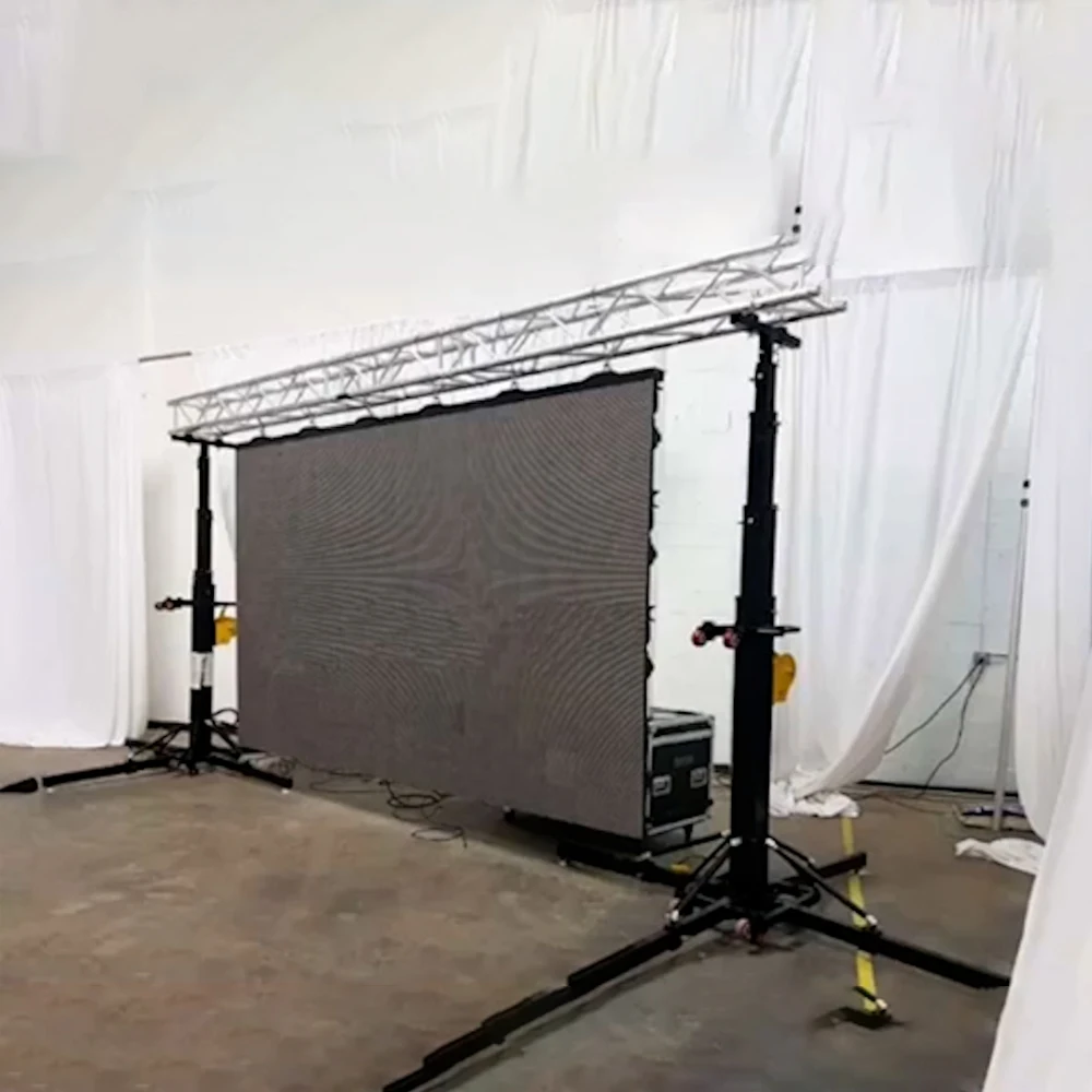 Hand-Manual-6m-7m-Heavy-Duty-Stand-LED-Wall-Screen-System-Lighting ...