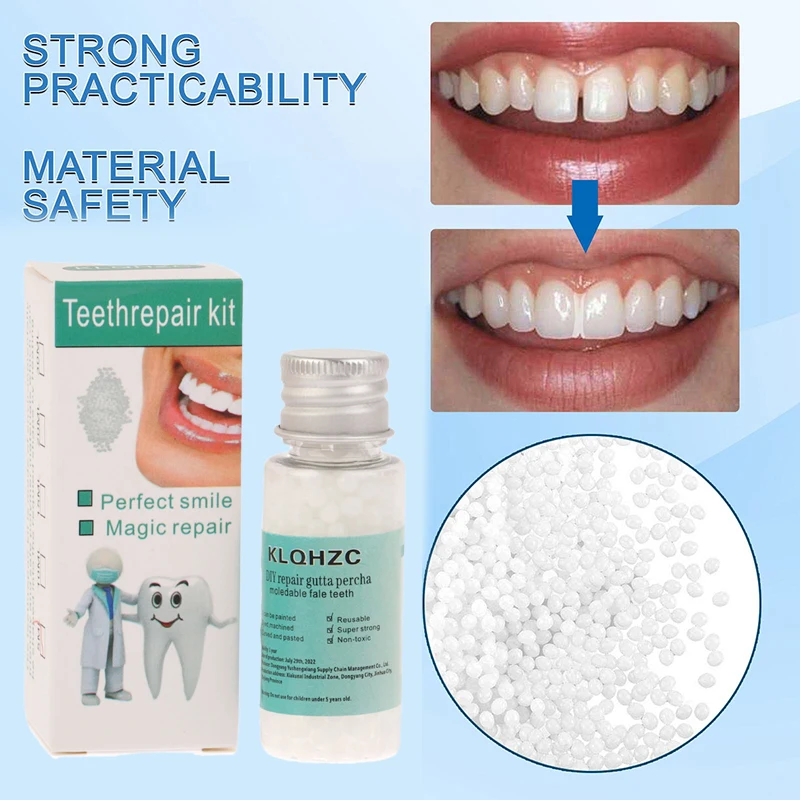 Granulés de réparation dentaire temporaire,5-30ml,colle solide ...