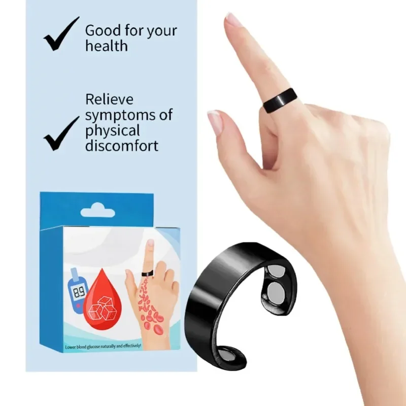 Blood-Sugar-Control-Ring-Diabetes-Monitor-Blood-Sugar-Balance-Magnetic ...