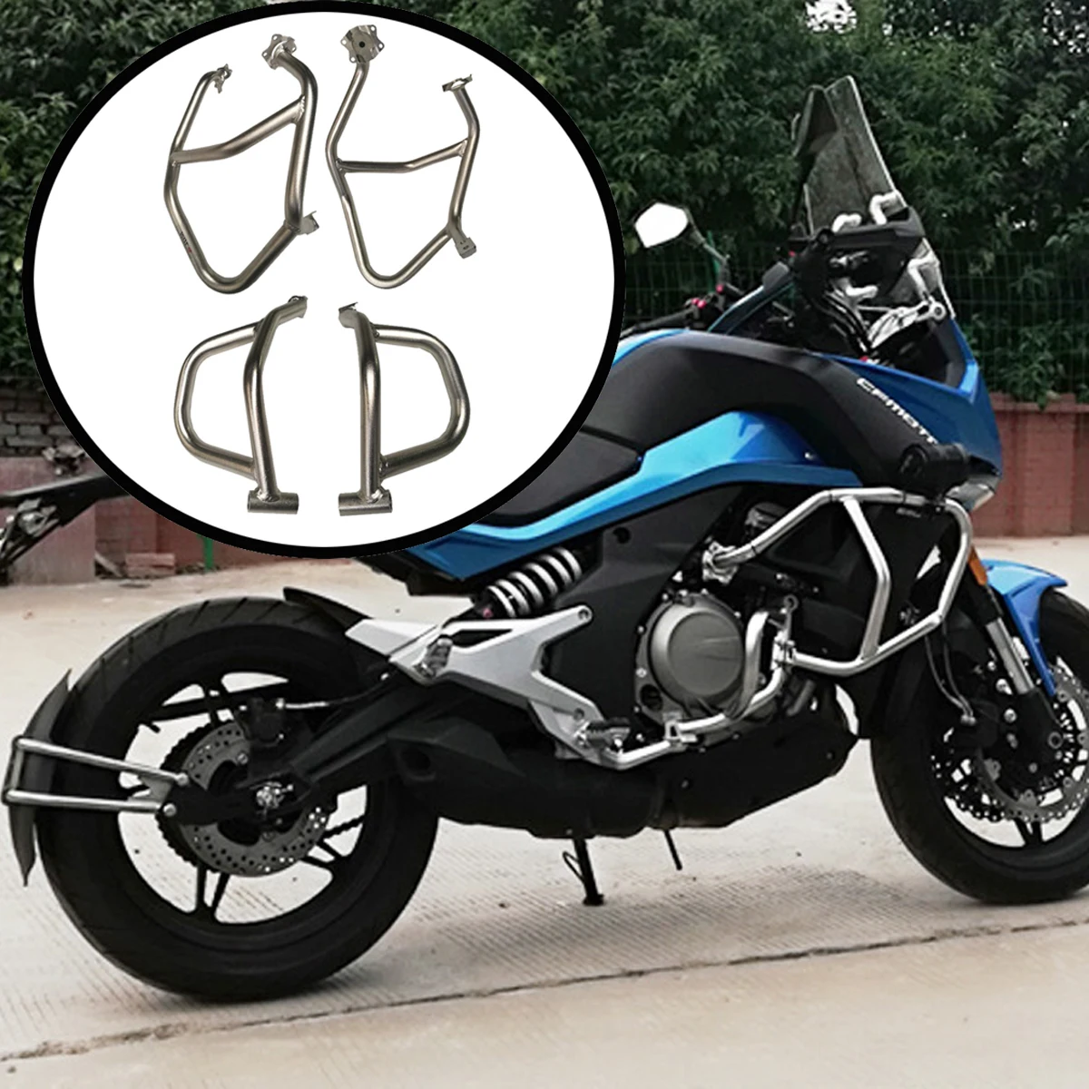 For-CFMOTO-MT650-650MT-Sliders-Guards-Engine-Crash-Bungs-Protectors ...