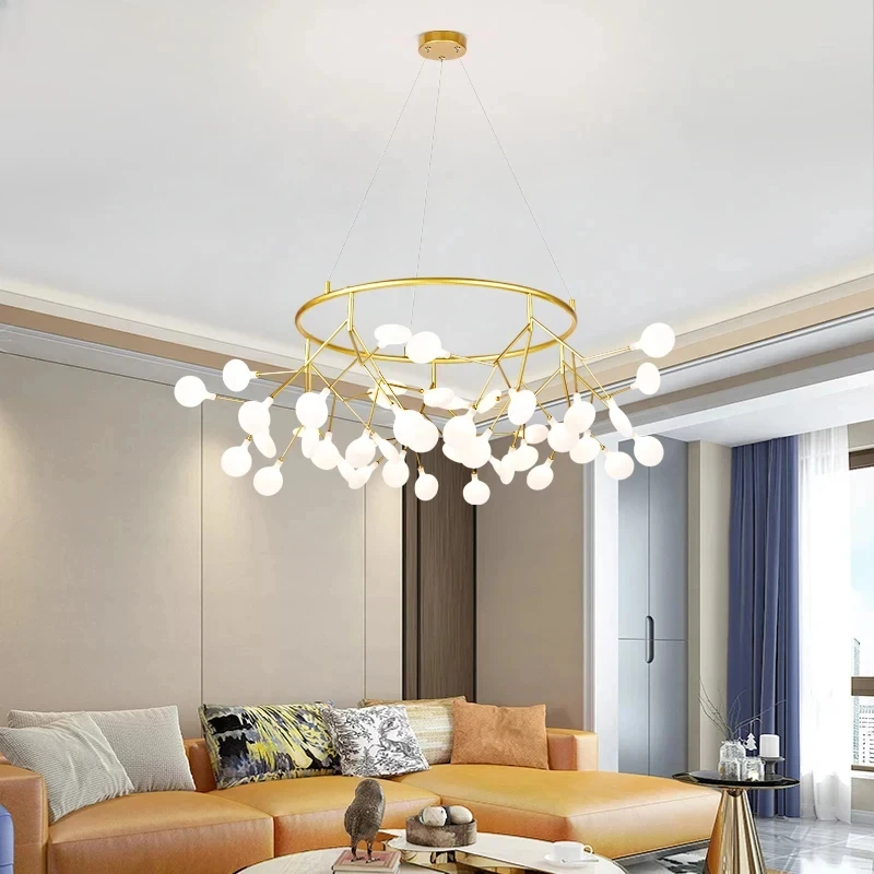 Art-Firefly-Design-Chandelier-For-Bedroom-Living-Room-Corridor ...
