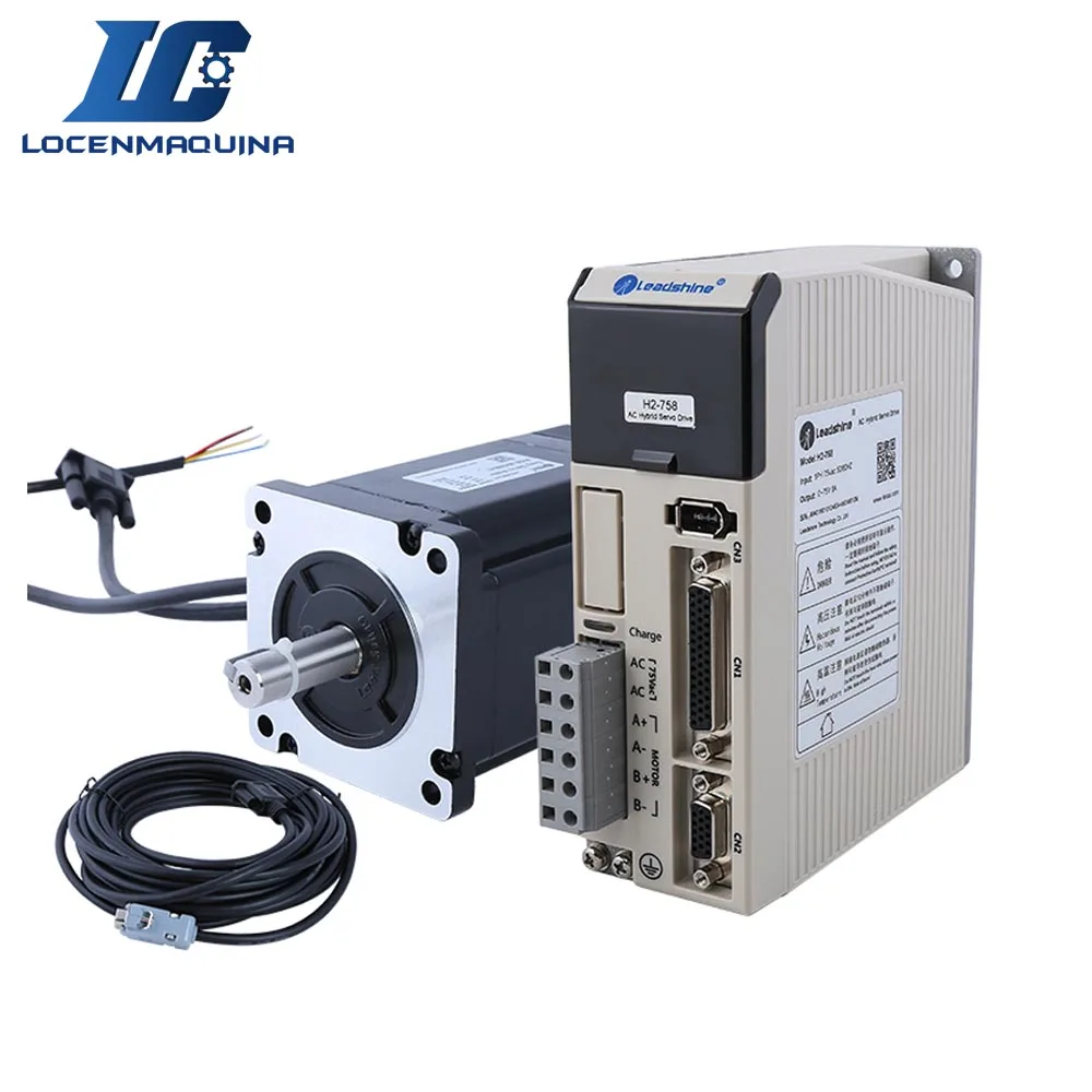 H2-758 Leadshine Hybrid Servo Drivers and Motors 86HSM80-E1 86HSM85-E1 ...