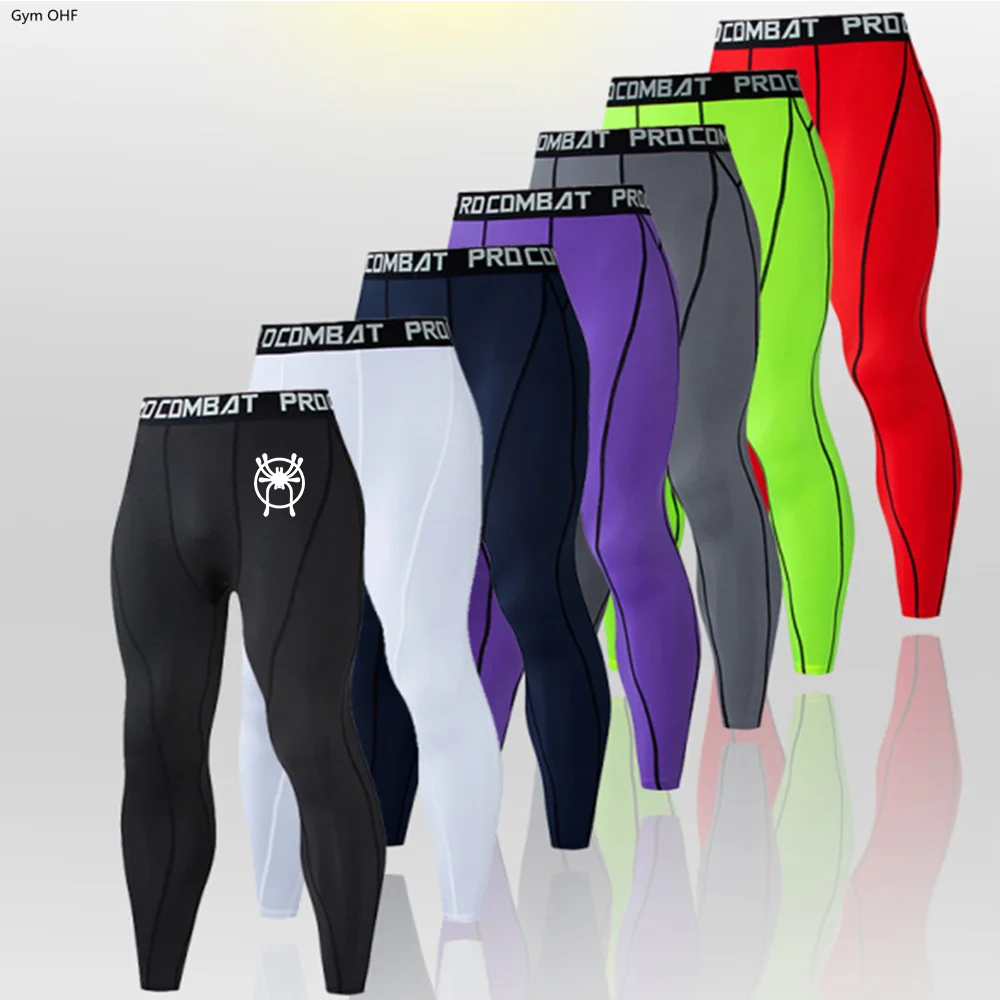 MMA-Mens-Gym-Fitness-Tights-Jogging-Pants-Quick-Dry-Trousers-Training ...