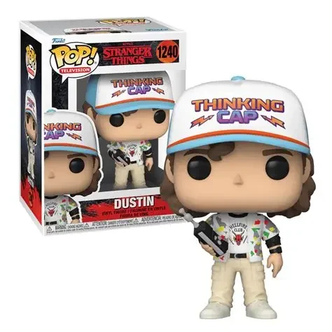 Funko Pop TV Stranger Figure Toys Season 4 Dustin 1240# Children's ...